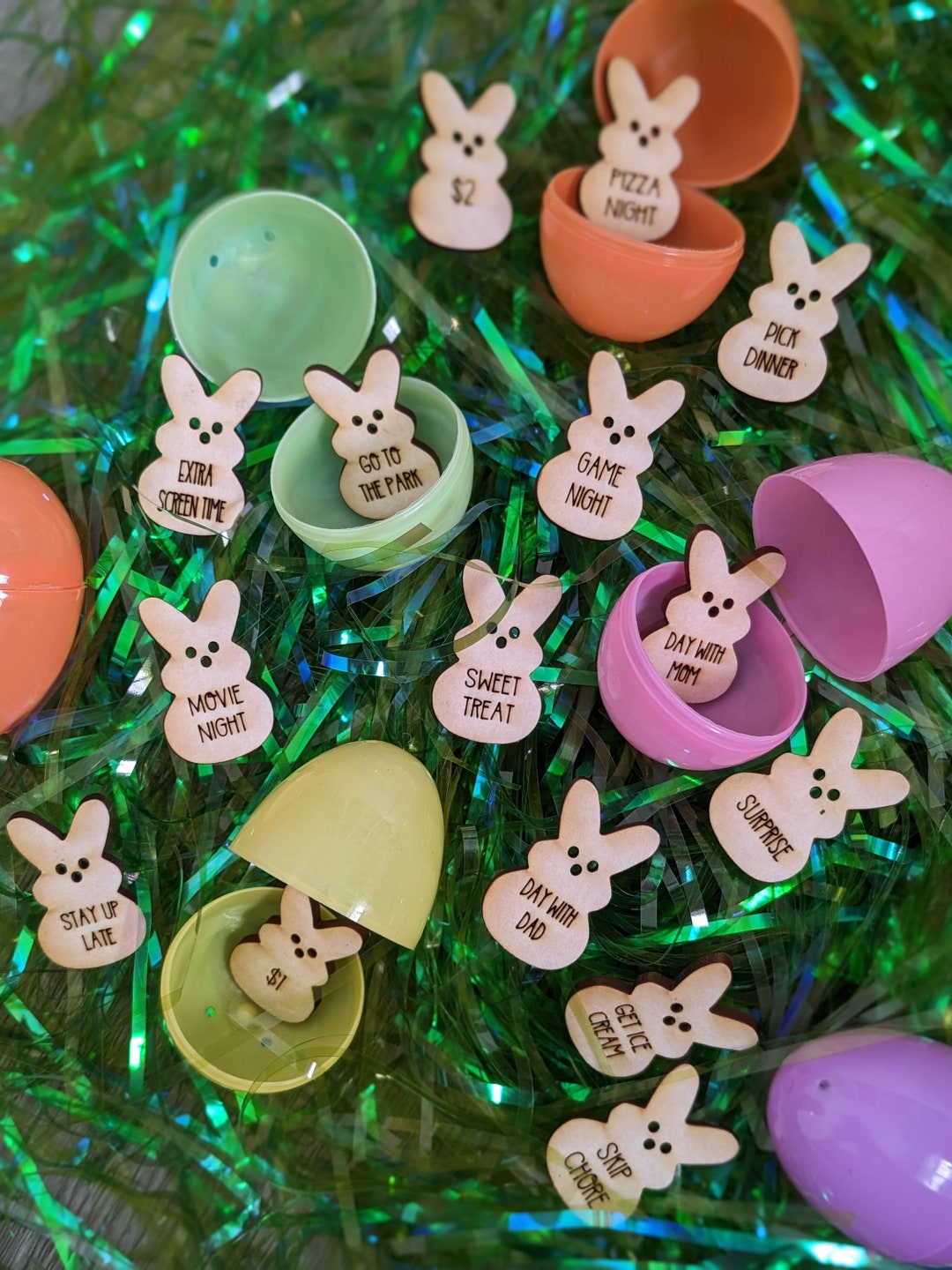 Easter Egg Tokens - Easter Basket Goodies - Easter Egg Stuffers for ...