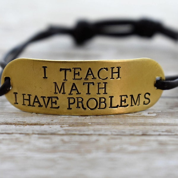 Math Bracelet - Etsy