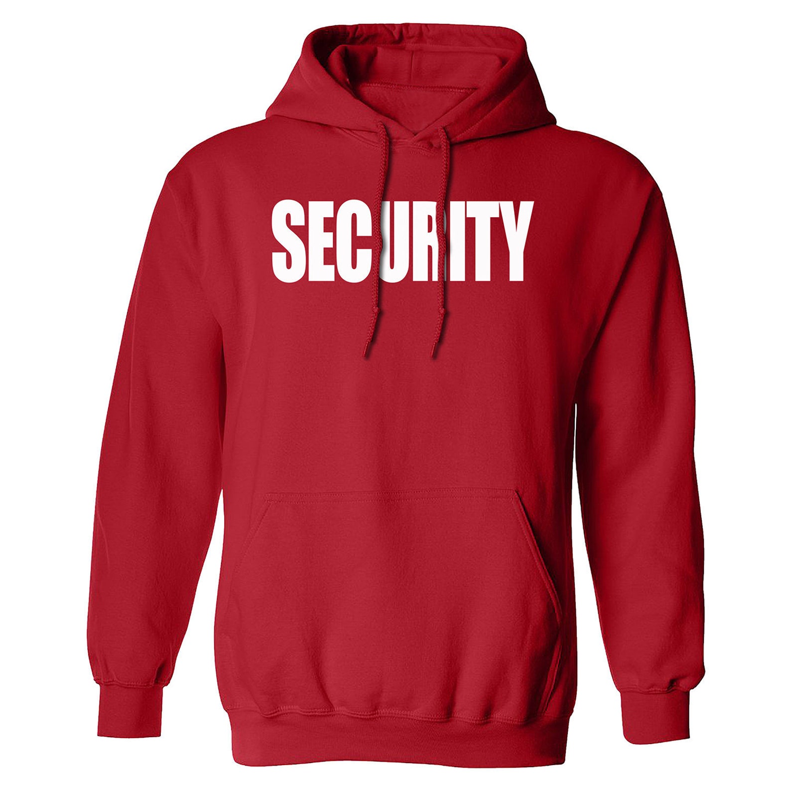 Security Hoodie / Small to 5XL / Red Pullover Sweatshirt / - Etsy