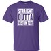 Custom Straight Outta T-shirt / Small to 5XL / Customize / Personalize ...
