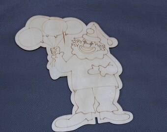 Clown cutouts | Etsy