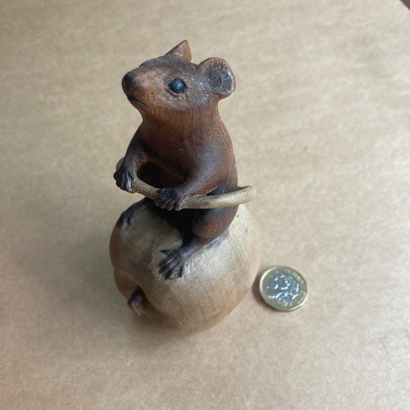 Wooden Mouse - Etsy UK