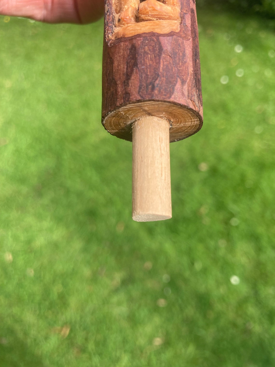 Labrador Carved Wooden Walking Stick Topper Hiking Hiker Walker Man ...