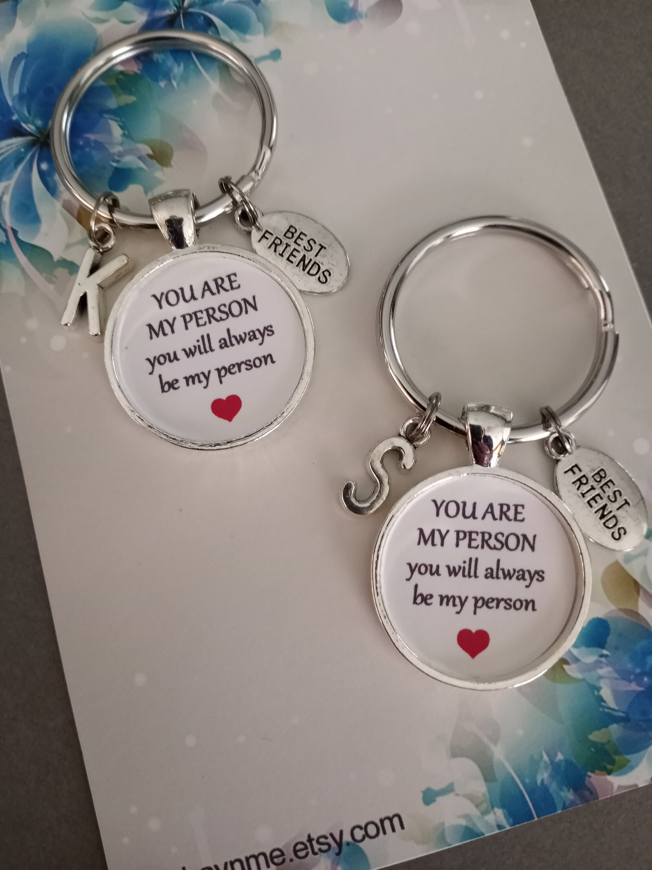Pair of Best Friend Keychains / BFF Key Chain / You Are My - Etsy Canada