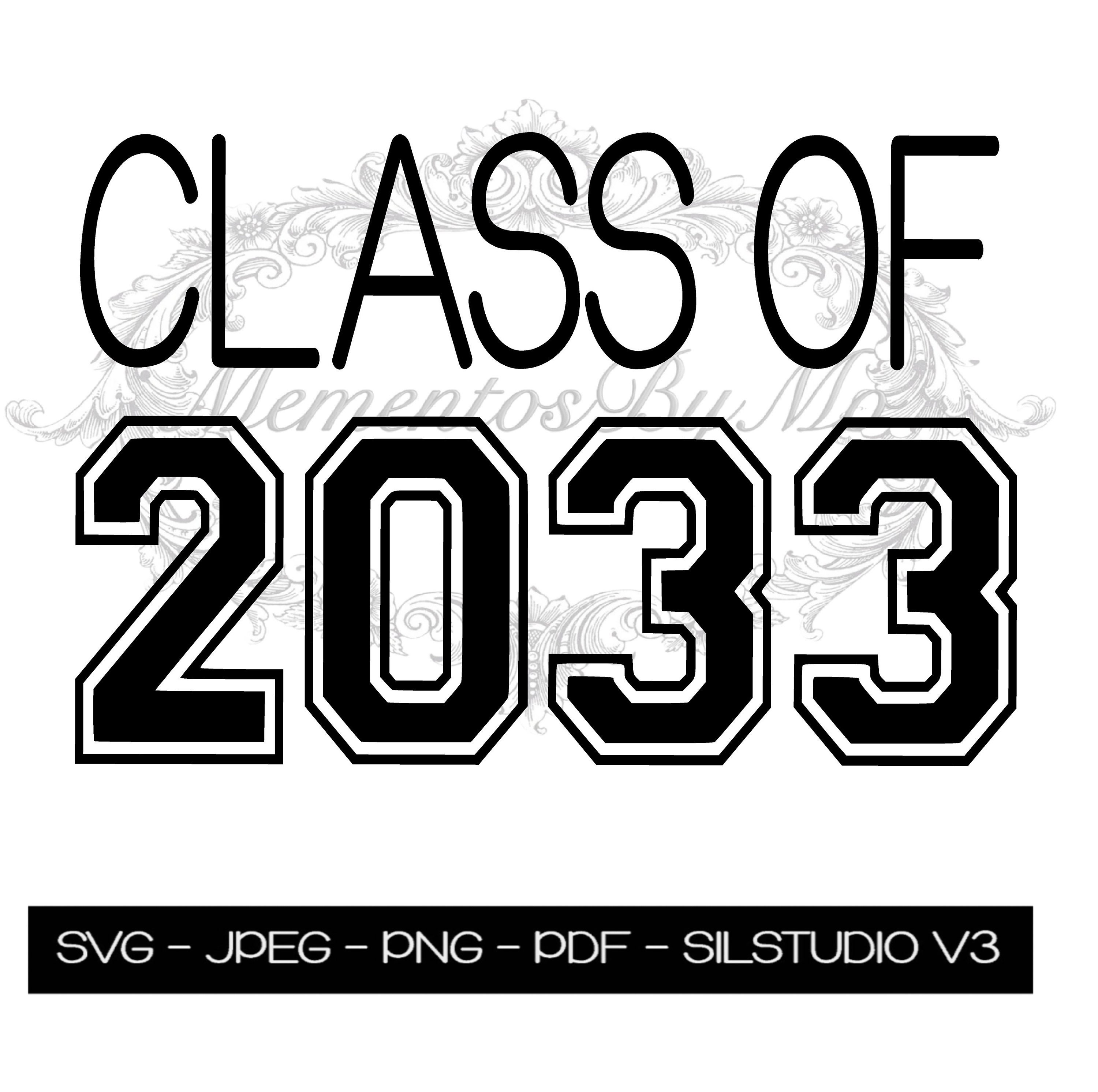 Class of 2033 First Day of School Grow With Me Graduation - Etsy
