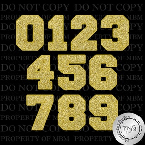 PNG Gold Glitter Numbers, Sparkle Clip Art, Letters Alphabet Numbers ...