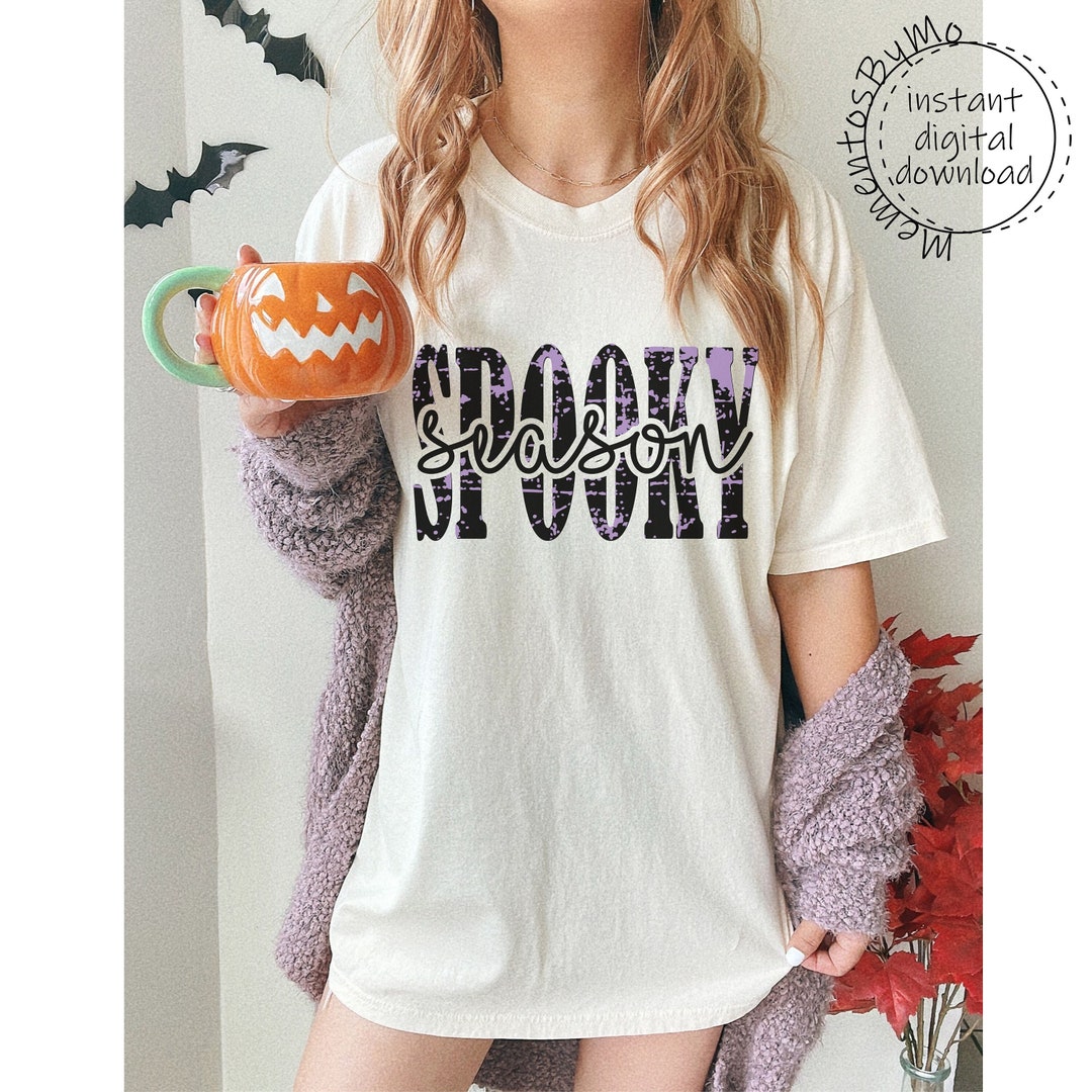 Spooky Season SVG, Halloween Png, Spooky Season Png, Fall Png, Retro ...