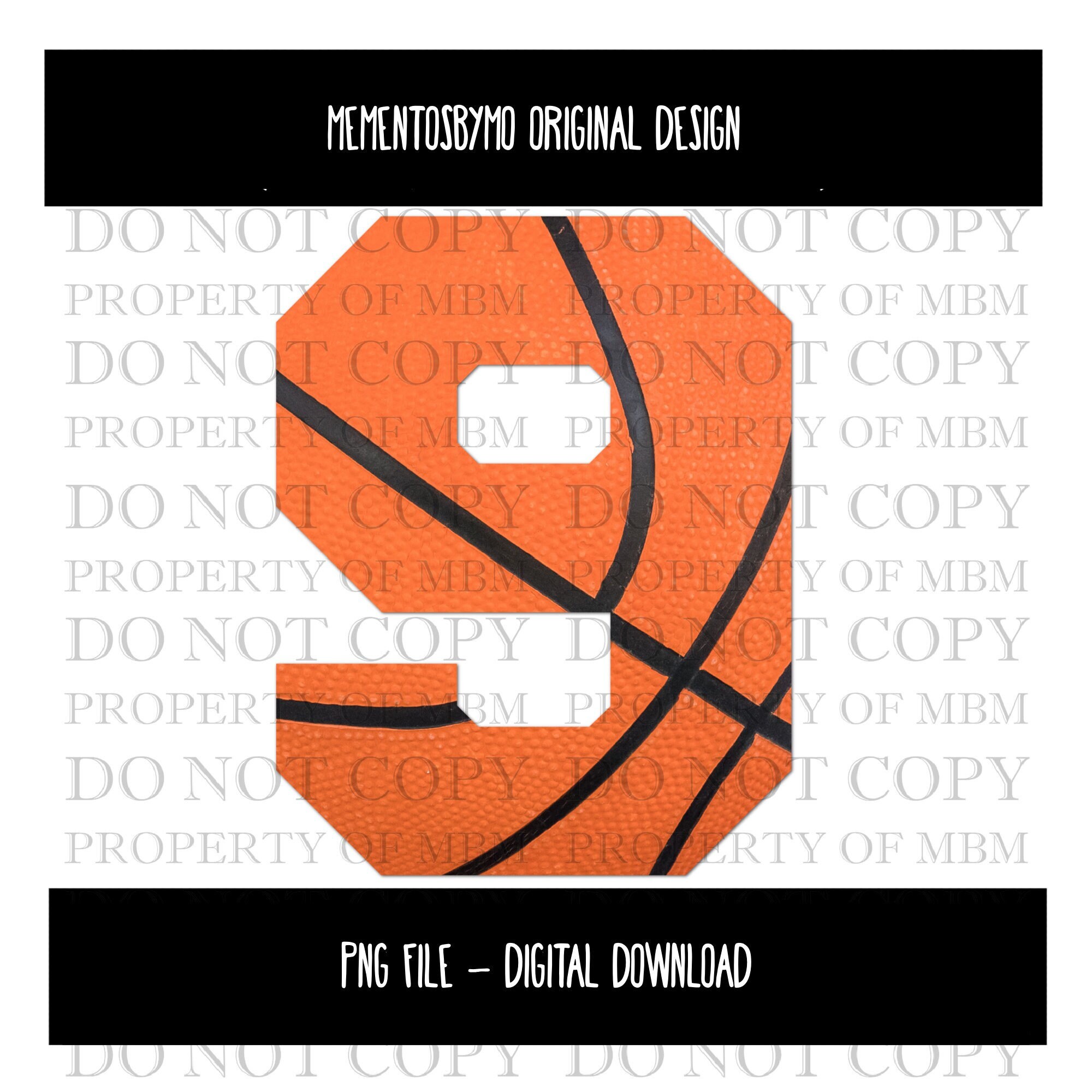 9th Birthday Basketball PNG 9 Basketball PNG Sports Png - Etsy