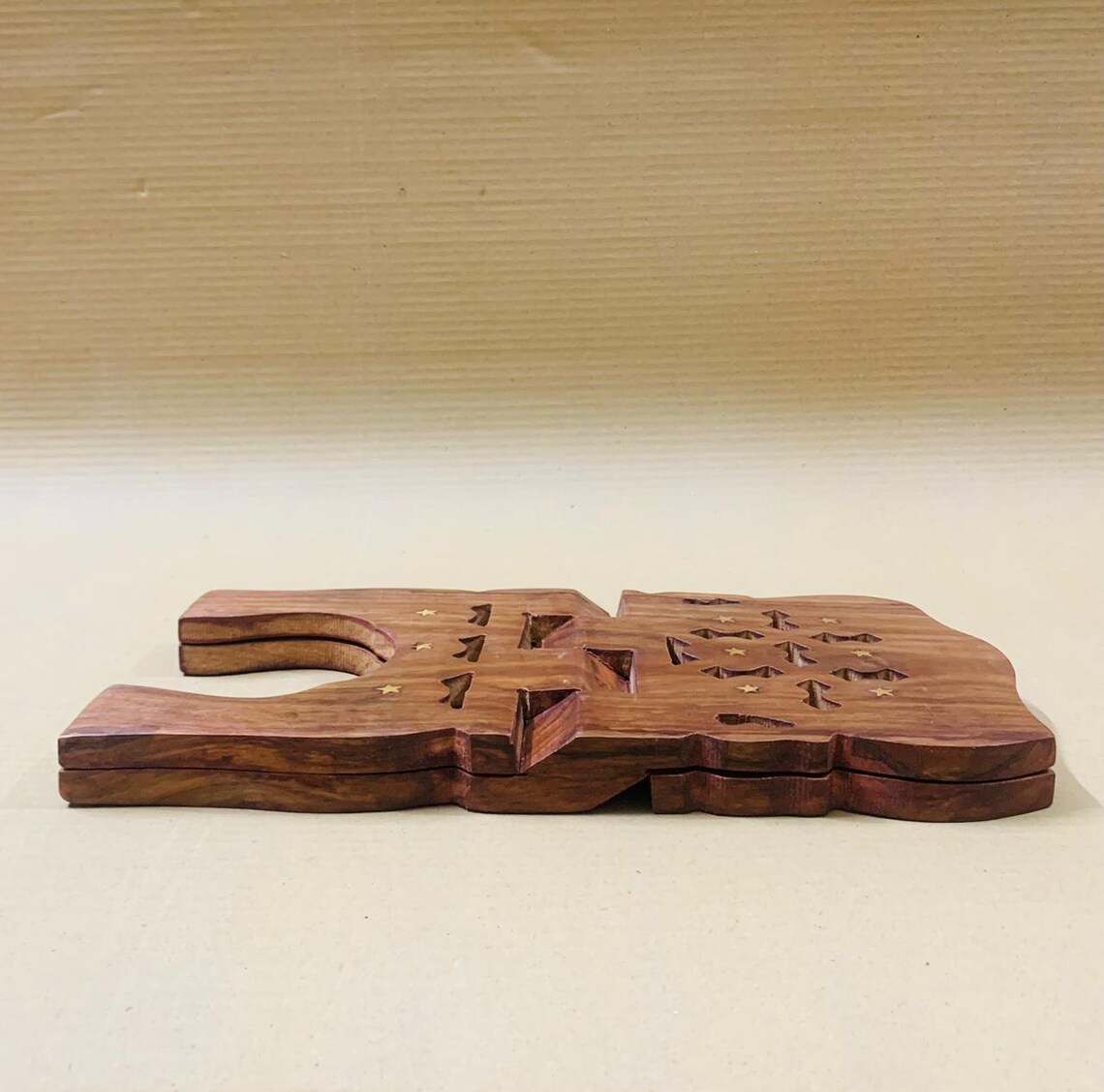 Wooden Rehal Tawla - Holy Book Stand for Geeta/bible- Handcrafted ...
