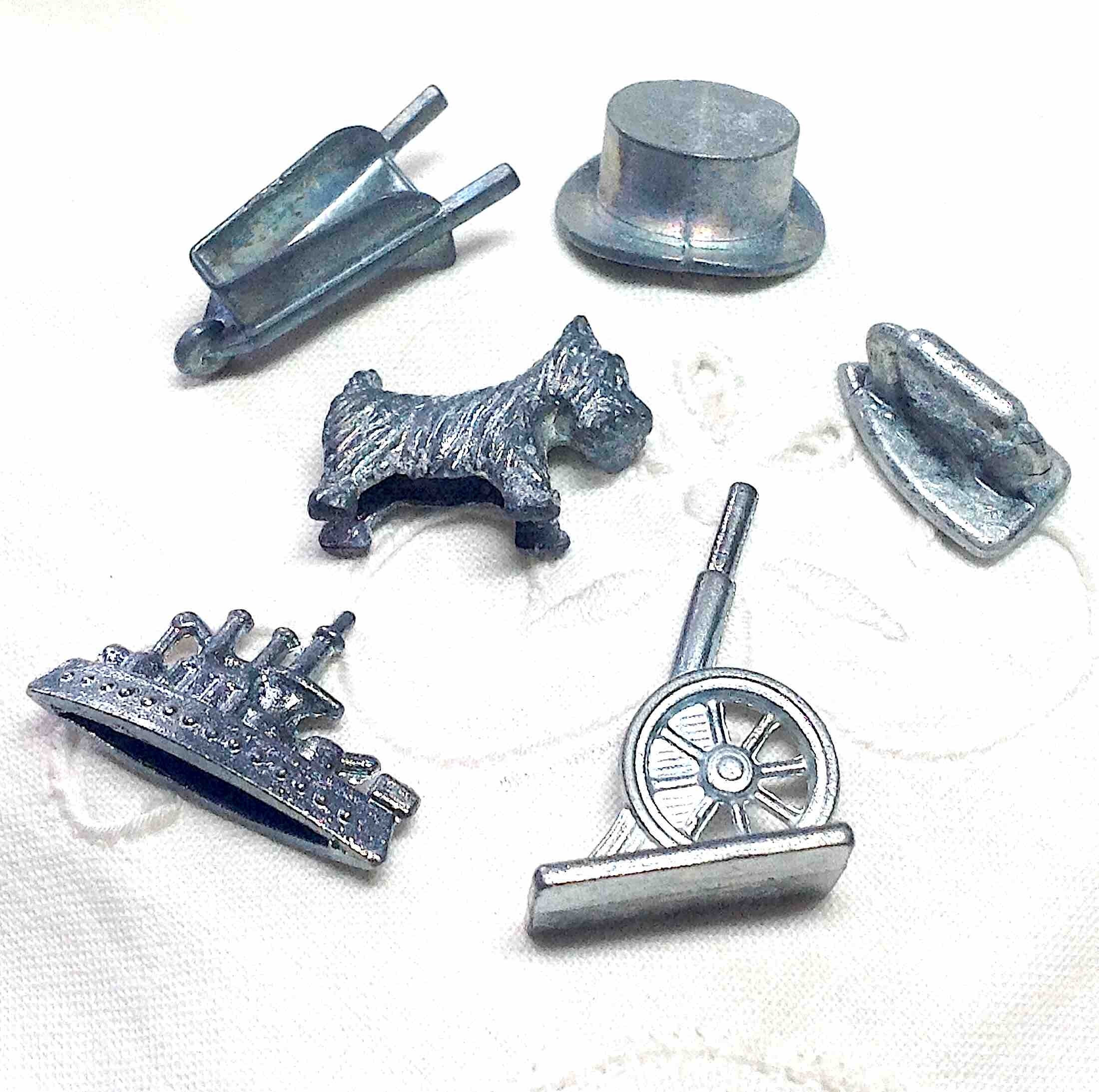 Monopoly game pieces - lucidluda