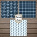 Light Blue Paper Baby Boy, Seamless Digital Background for Scrapbooking ...