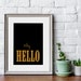 Why Hello, Digital Download, Instant Download, Printable Art ...