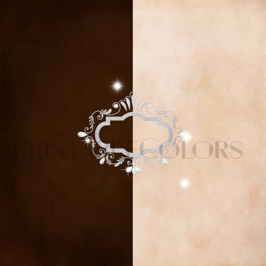 Silver Glitter Digital Frames, Digital Download, Frames Clipart ...