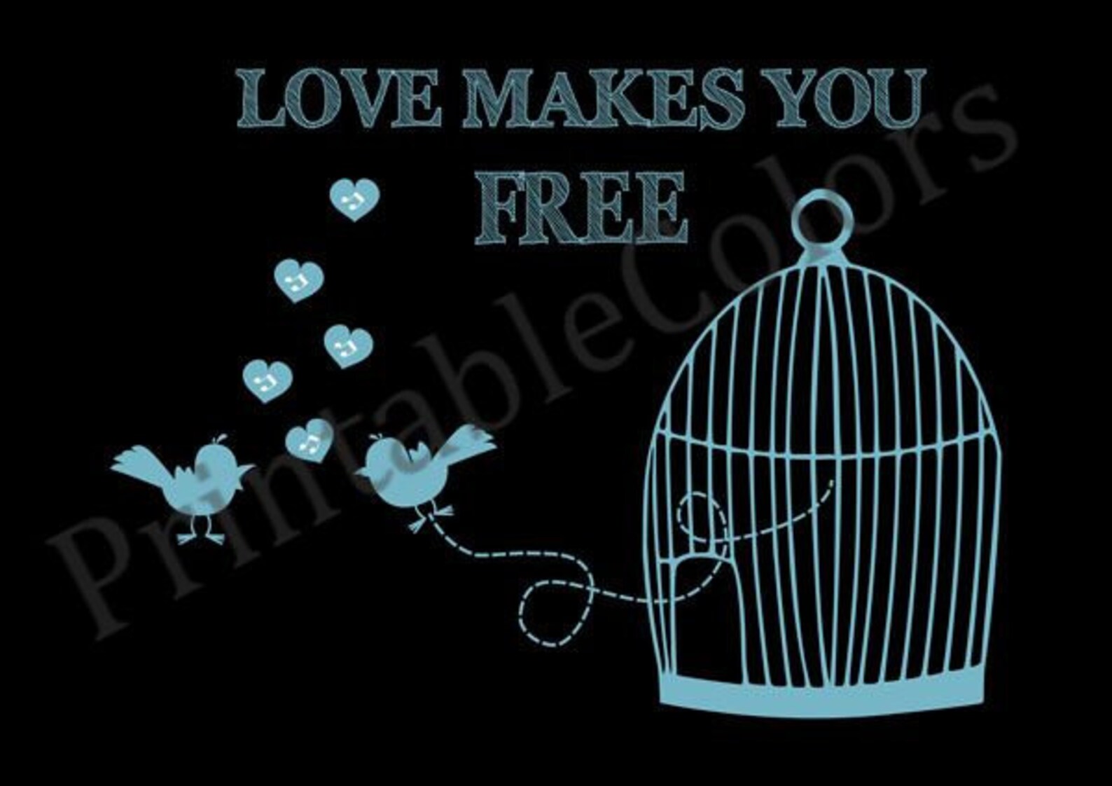 Digital Download, Instant Download, Love Print, Printable Art, Love ...