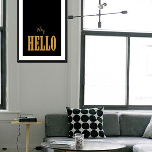 Why Hello, Digital Download, Instant Download, Printable Art ...