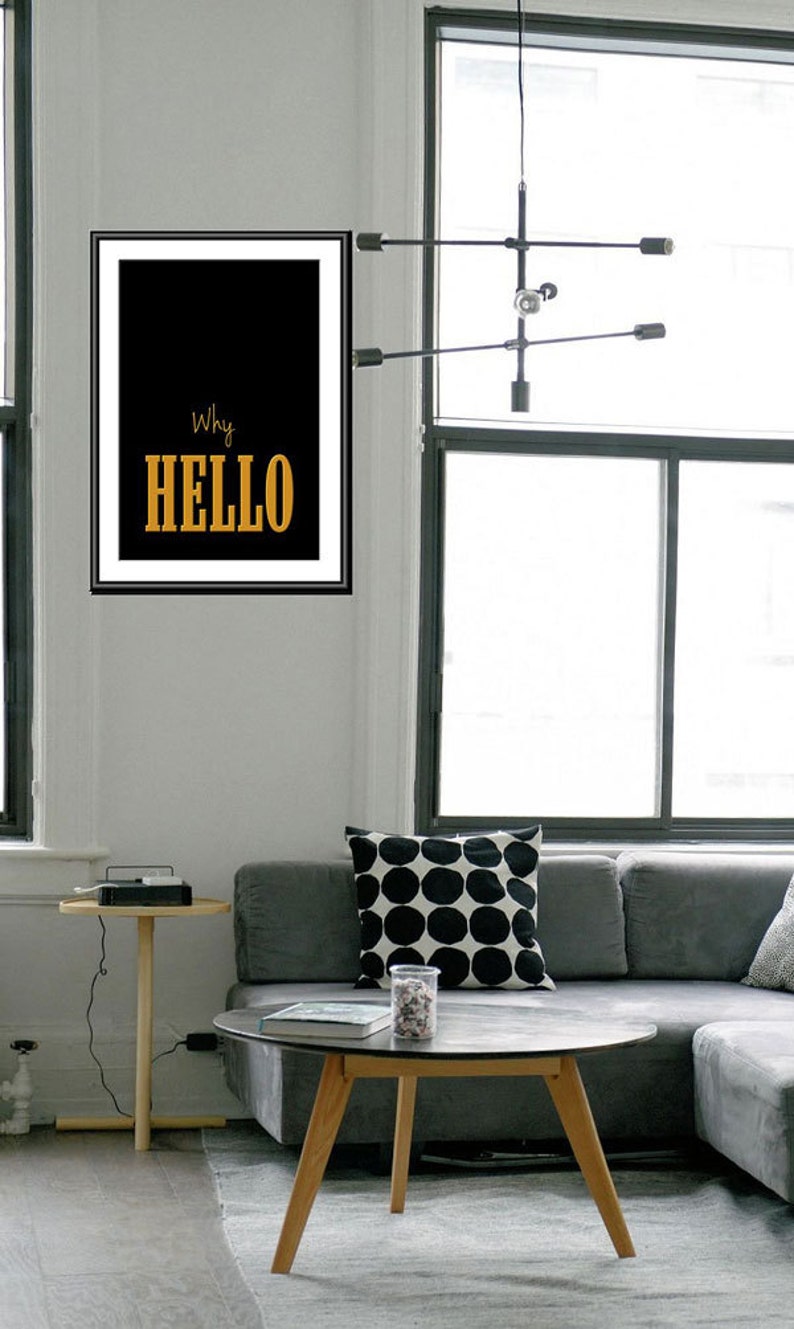 Why Hello, Digital Download, Instant Download, Printable Art ...