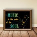 Digital Download, Instant Download, Printable Art, Music Print, Music ...