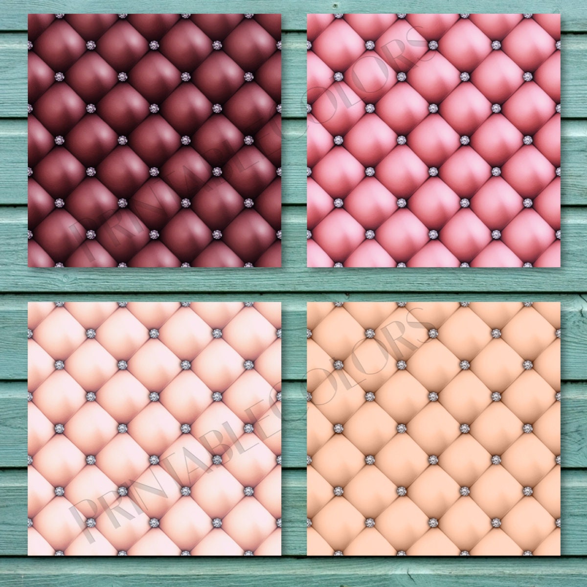 Diamond Digital Paper, Digital Download, Diamond Paper, Diamond Tufted ...