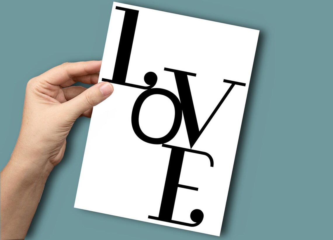 Love Digital Download Instant Download Printable Art - Etsy