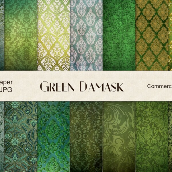 Damask Background - Etsy