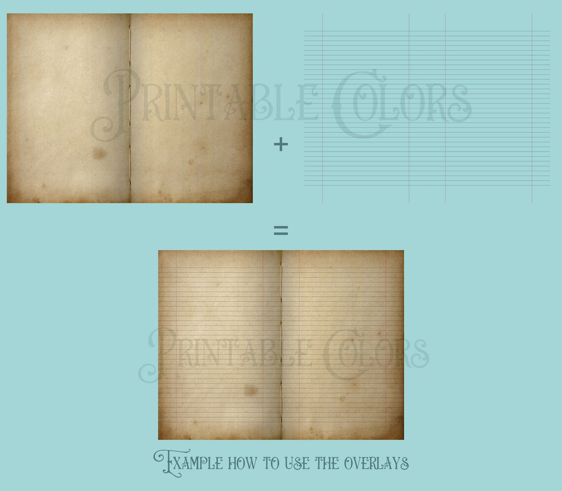 Junk Journal Vintage Neutral Pages Printables for Scrapbooking - Etsy