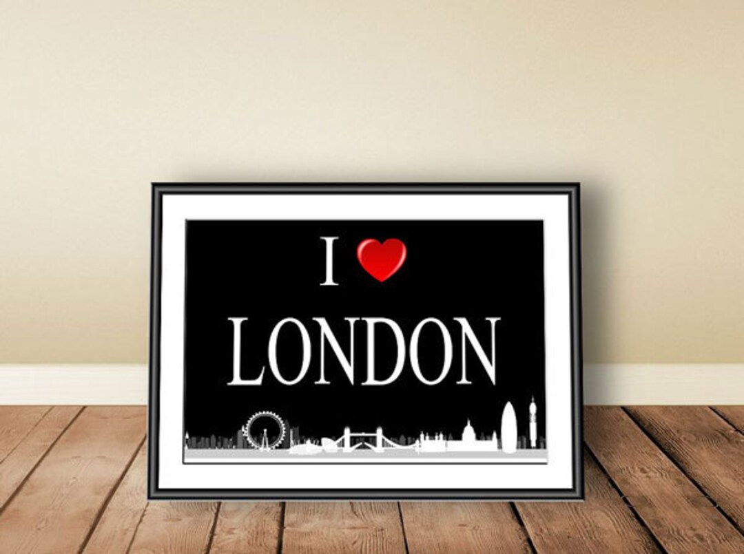 London Print, Digital Download, Instant Download, Printable Art, London ...