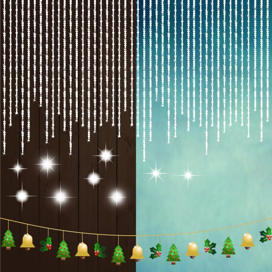 Christmas Lights Clipart, Digital Download, Lights Clipart, Lights Clip ...