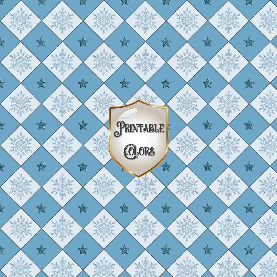 Seamless Falling Snow Digital Paper Digital Download - Etsy