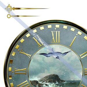 Printable Vintage Clocks, Digital Faces and Hands for Scrapbook ...