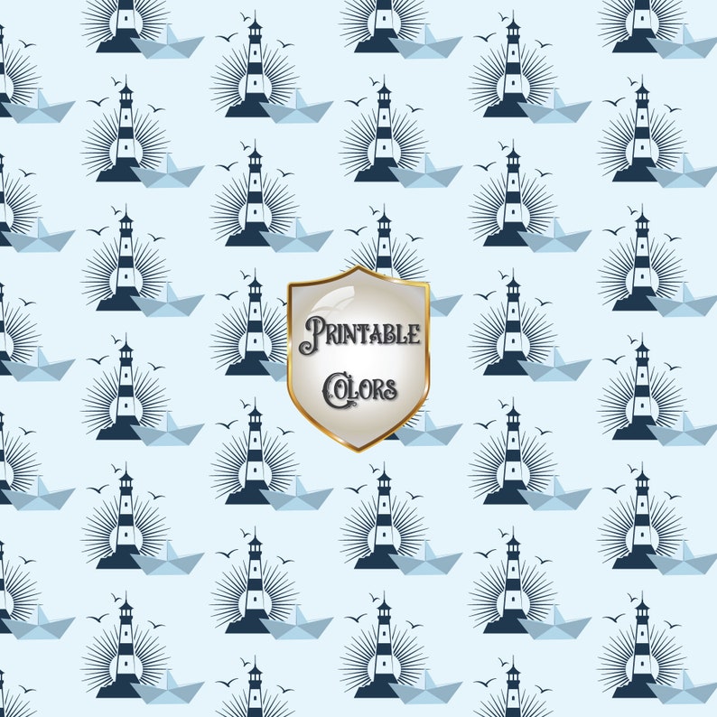 Light Blue Paper Baby Boy, Seamless Digital Background for Scrapbooking ...