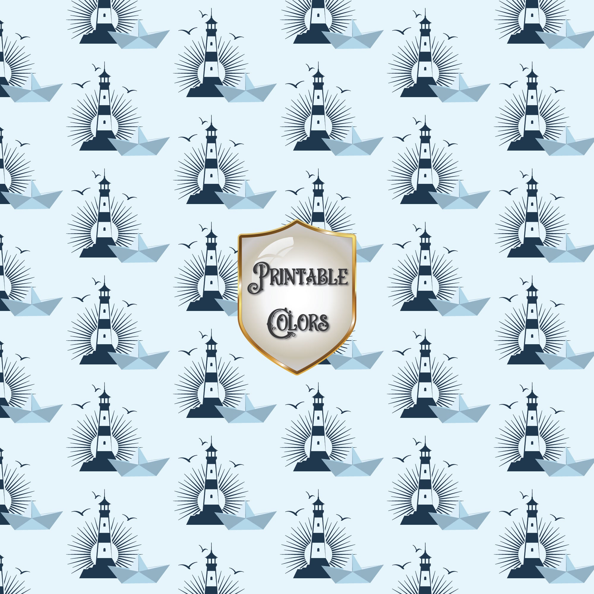 Light Blue Paper Baby Boy, Seamless Digital Background for Scrapbooking ...