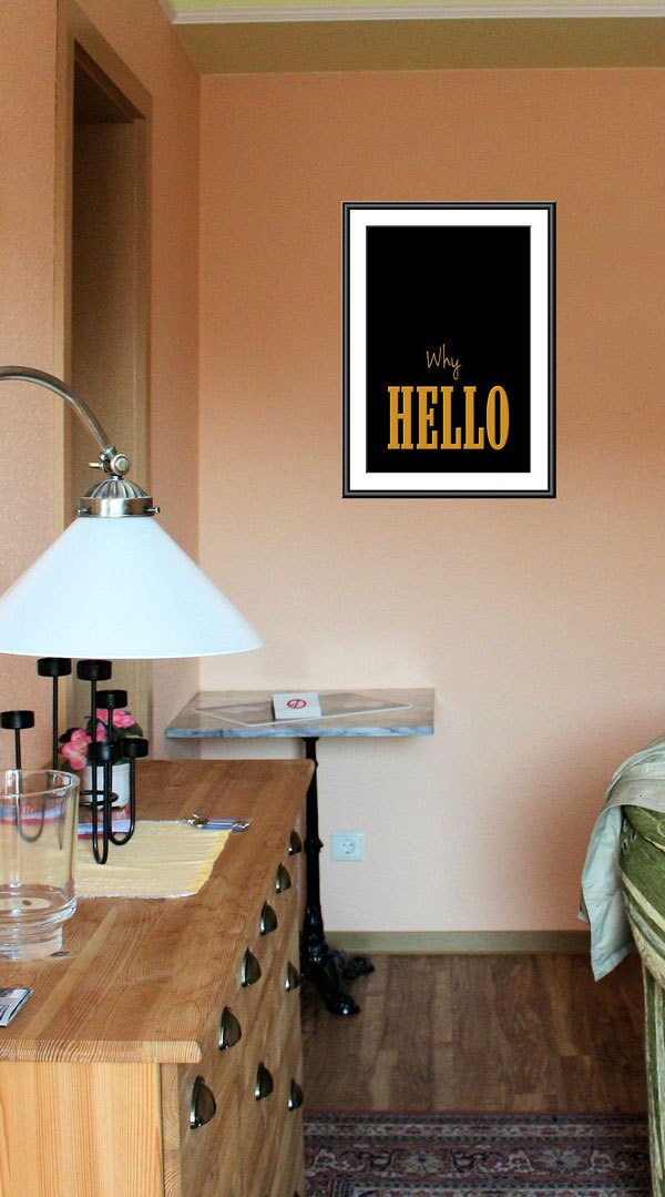 Why Hello, Digital Download, Instant Download, Printable Art ...