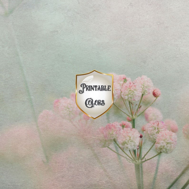 Vintage Spring Digital Paper for Scrapbooking and Decoupage. Commercial ...