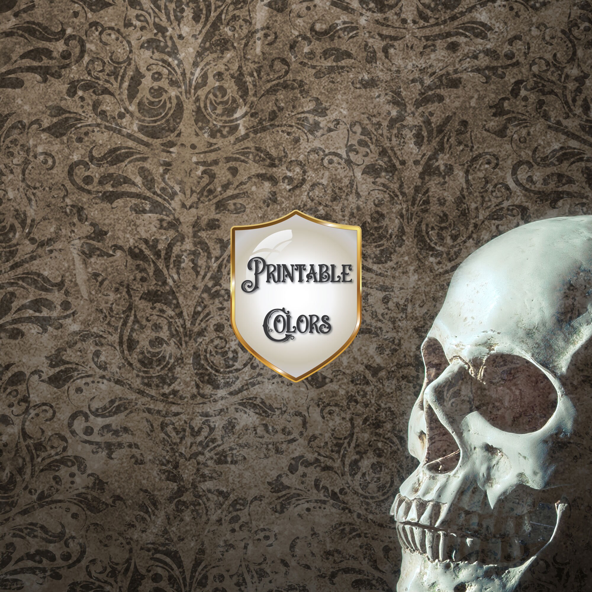 Haunted House Halloween Digital Paper for Scrapbooking and Decoupage - Etsy