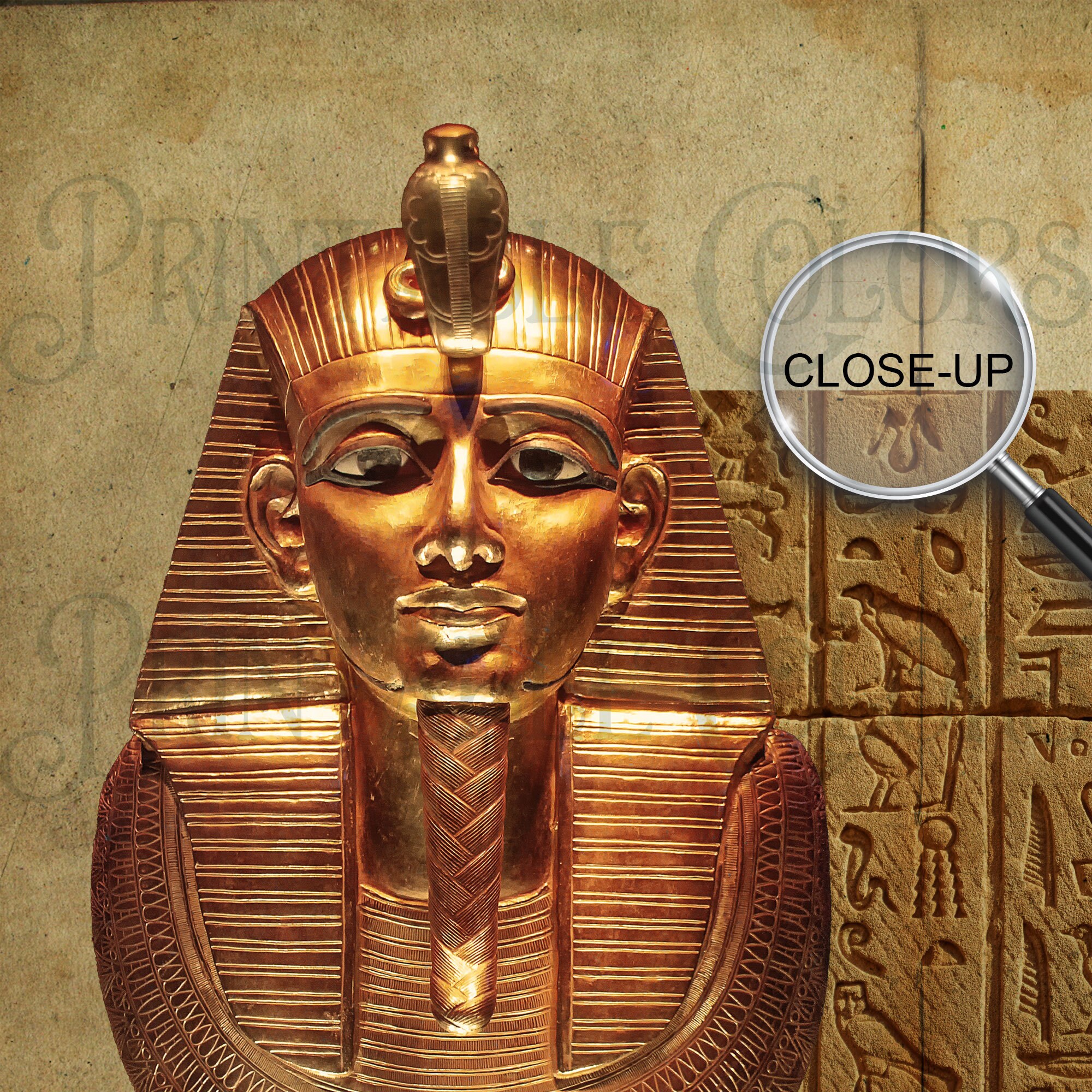 Digital Ancient Egypt Junk Journal Pages Backgrounds for Scrapbooking ...