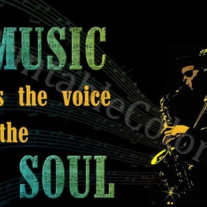 Digital Download, Instant Download, Printable Art, Music Print, Music ...