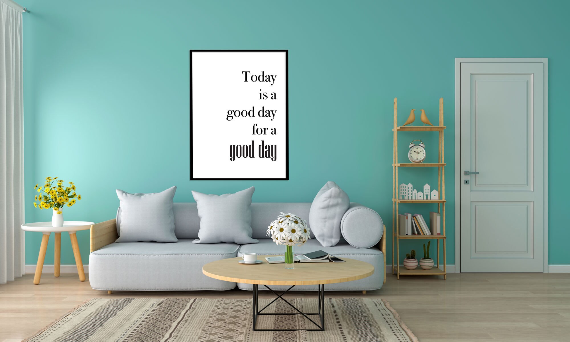 Today is a Good Day Digital Print Home Decor Typography Art - Etsy