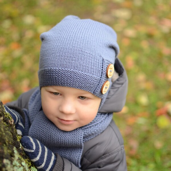 Boys Knit Hat - Etsy