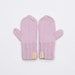 Pink Hand Knit Girls Winter Mittens - Etsy