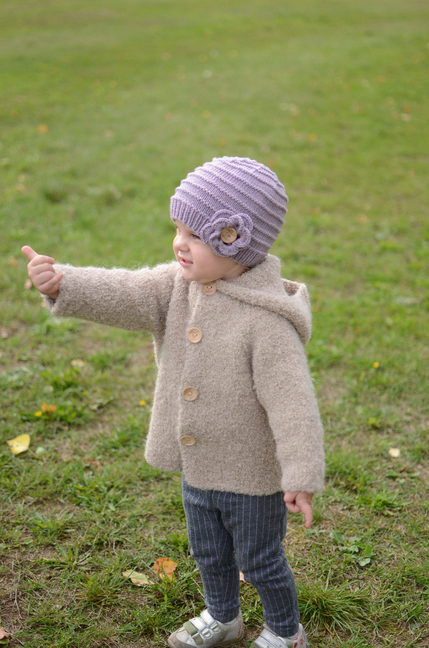 Knitted Girls Winter Hat Toddler Girl Knit Beanie - Etsy