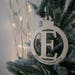Wooden Christmas Letter Baubles - Etsy