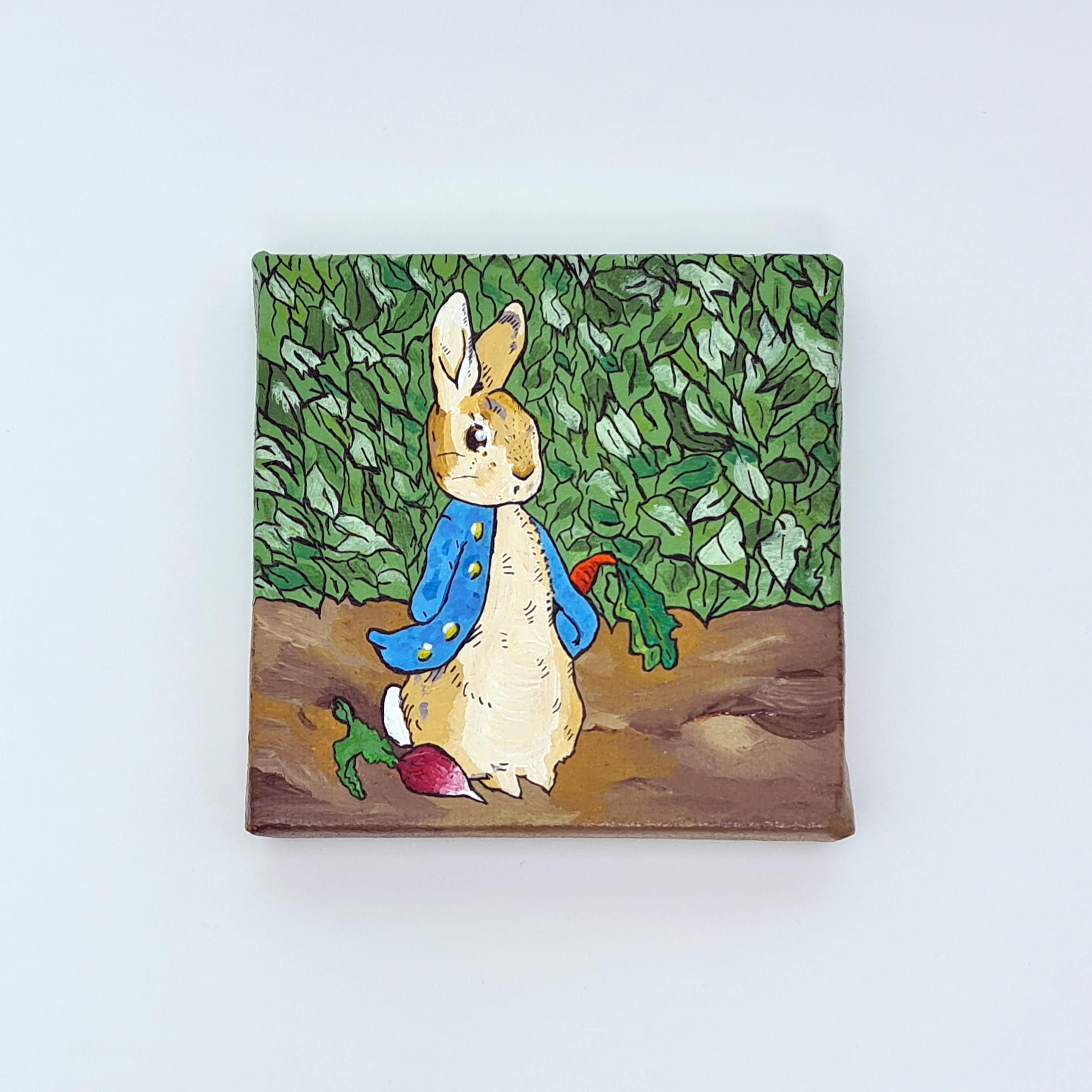 Peter Rabbit, Acrylic Painting - Etsy