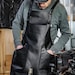 Leather Apron, Split Leg Apron, Personalized Apron, Blacksmith Apron ...