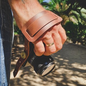 Leather Soft Camera Hand Strap Personalized Leather Camera Wrist Strap ...