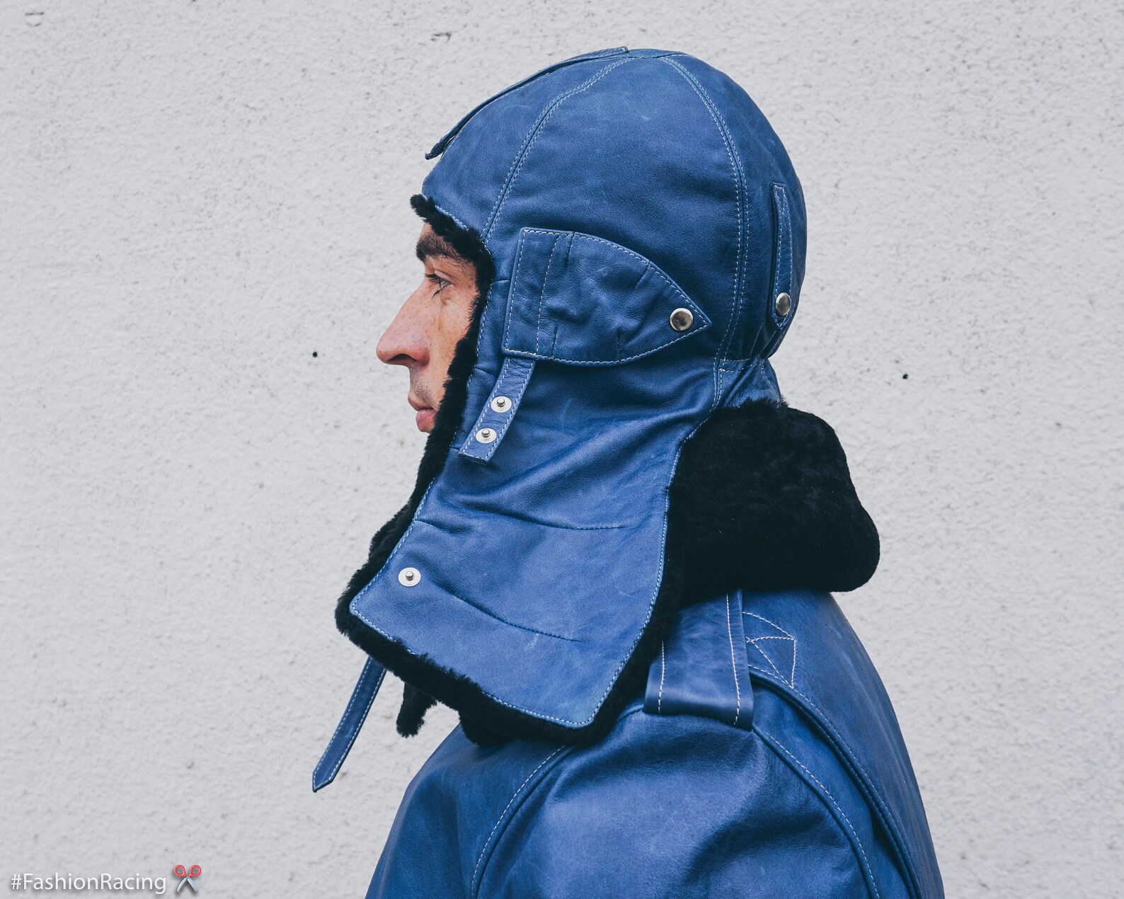 Pilot Leather Hat Leather aviator cap Leather aviator hat | Etsy