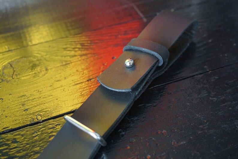 Personalized Leather Glove Keeper Leather Belt Glove Keeper - Etsy