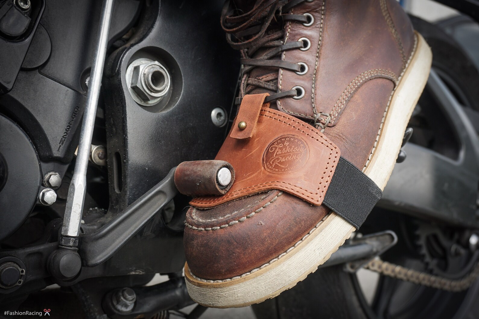 Leather Motorcycle Shifter Boot Protector Best Motorcycle - Etsy