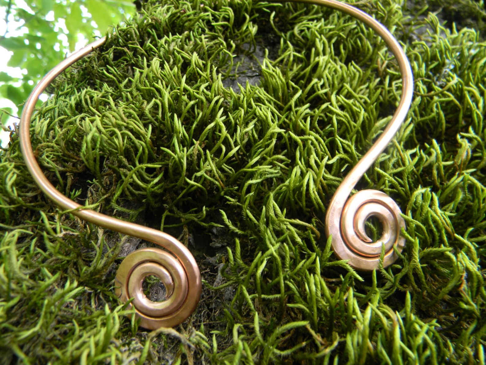 Celtic Copper Torques. Handmade Copper Necklace. | Etsy