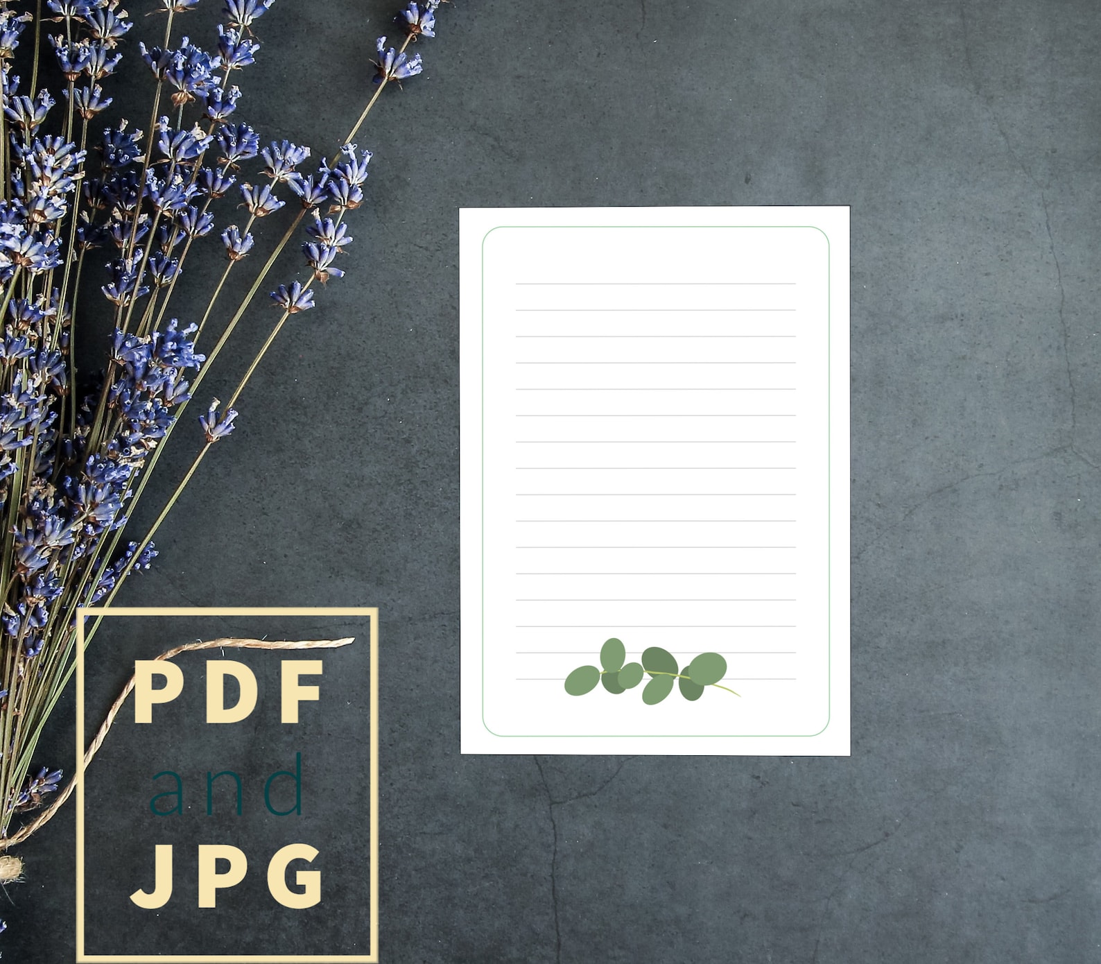 3 Printable Letter Writing Paper, Digital Download Assorted Flower ...