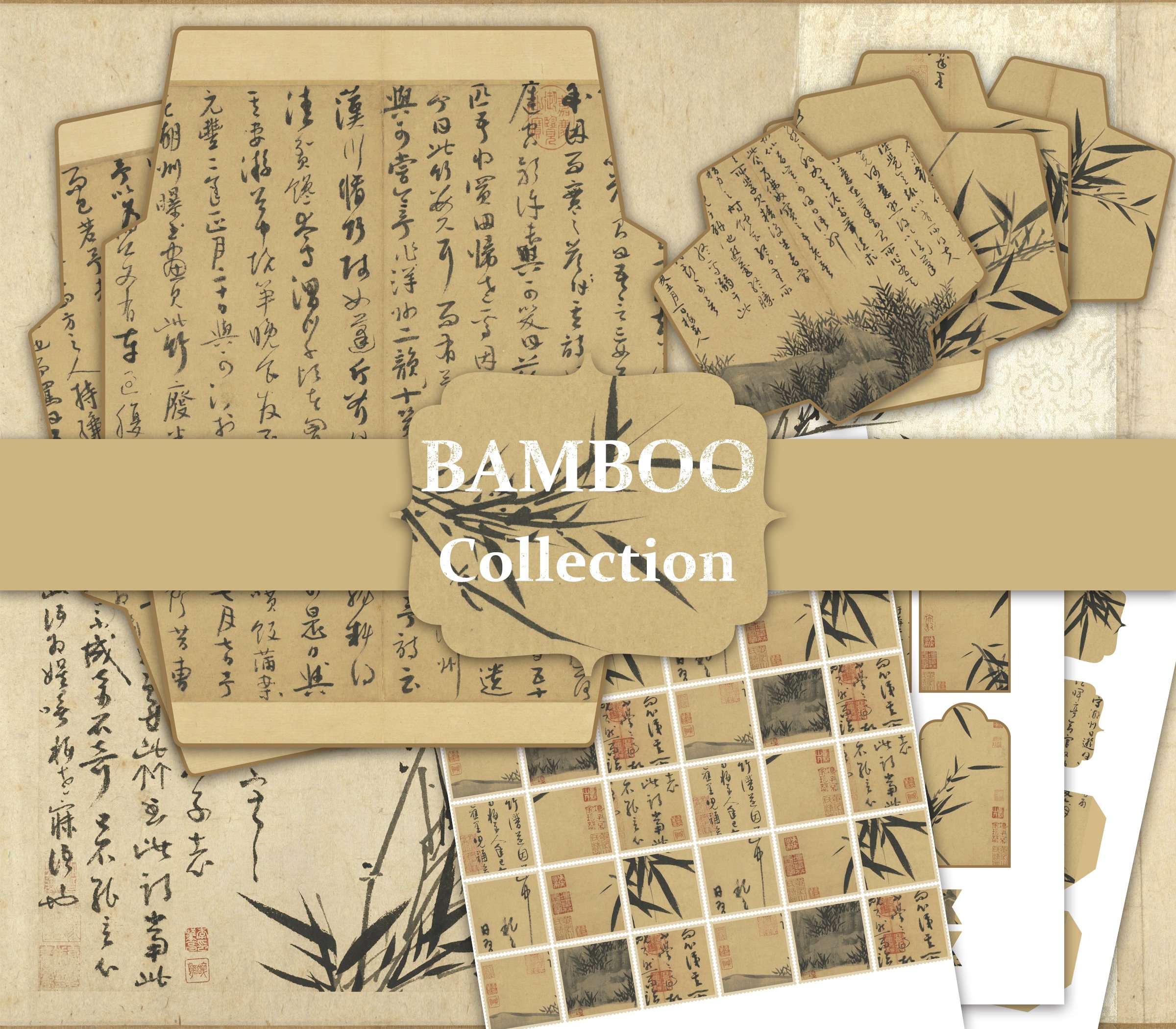 Ancient Chinese Bamboo Paper